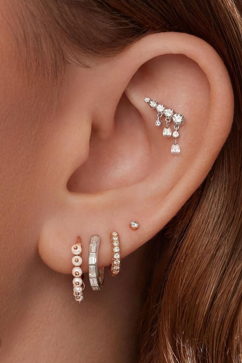 Piercing all'orecchio: le idee cool a cui ispirarsi | Pourfemme