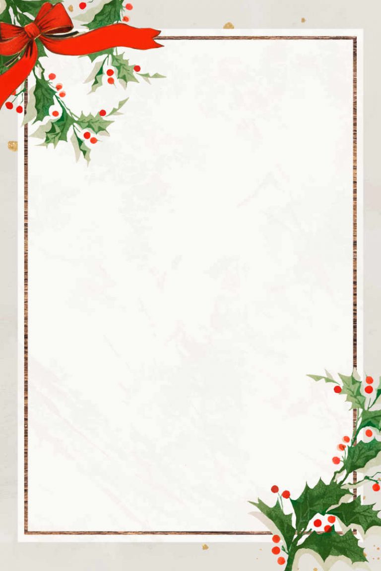 Menu di Natale da stampare, modelli belli ed eleganti | Pourfemme