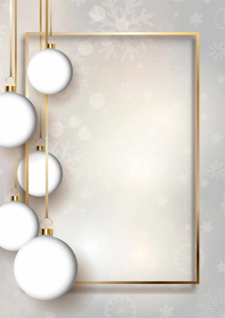Menu di Natale da stampare, modelli belli ed eleganti | Pourfemme