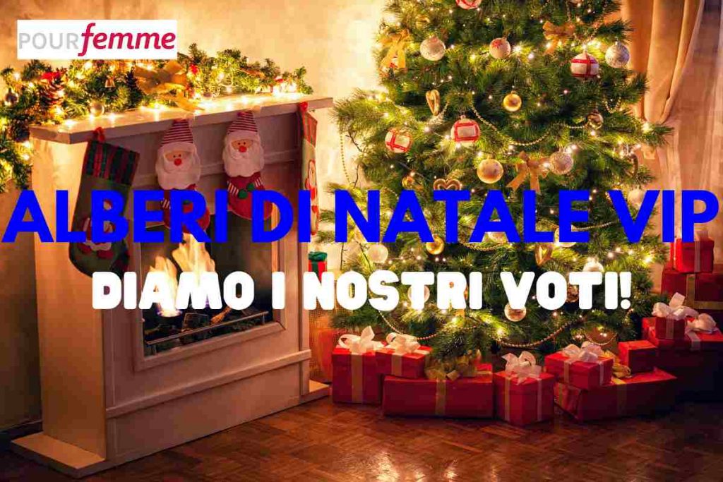 Gli alberi di Natale dei vip: Chiara Ferragni, Ilary Blasi, Melissa ...